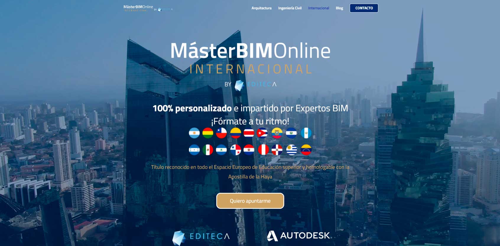 Master BIM internacional - Master BIM Online